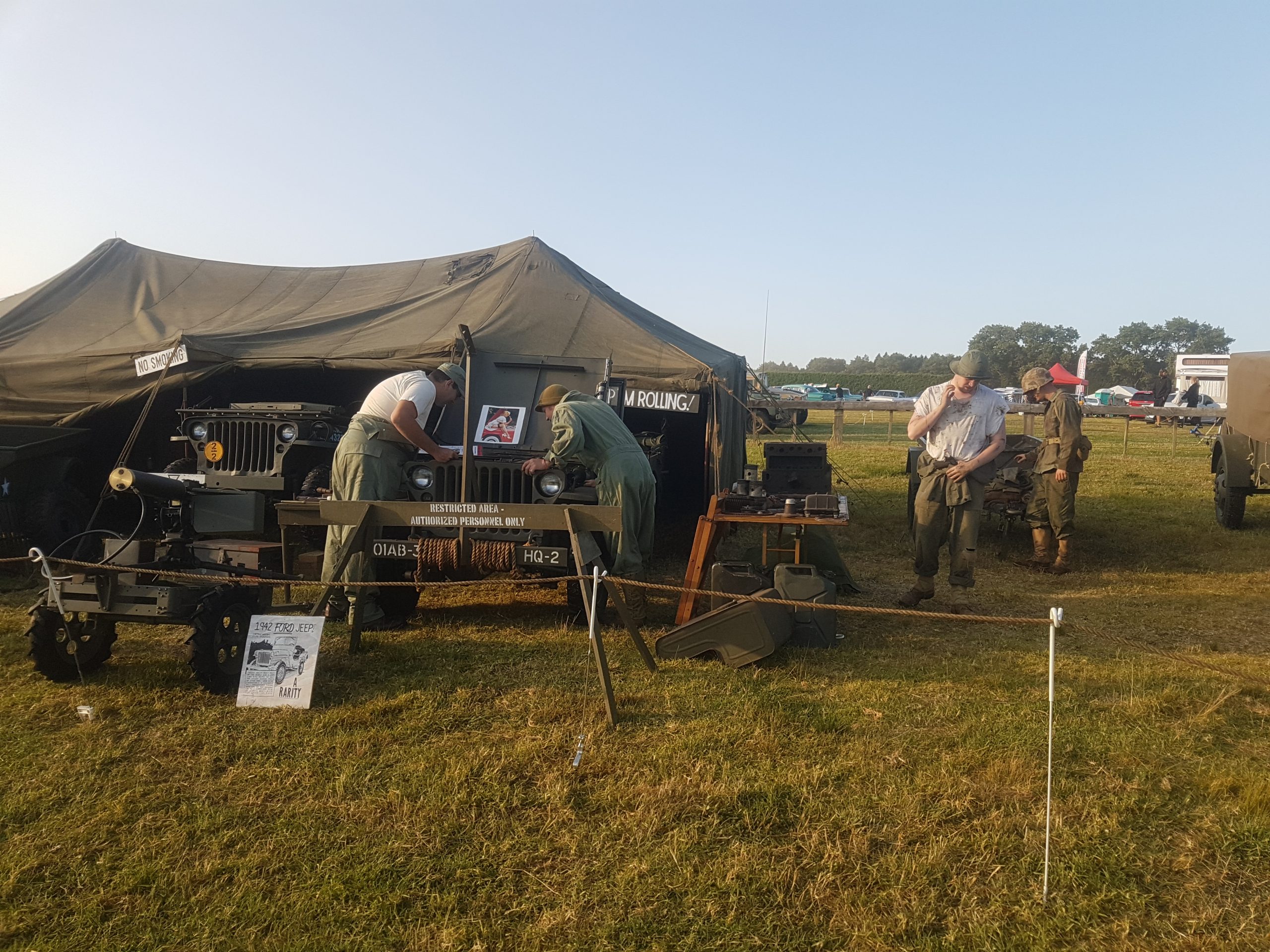 Kumeu Hot Rod Festival 2020 – Military Reenactment Society Of New Zealand